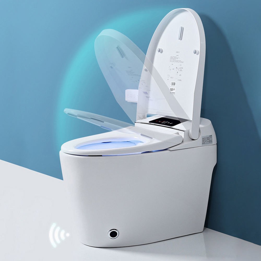 Luxury Bathroom Sensor Electric Automatic Flush Wc Bidet Intelligent ...