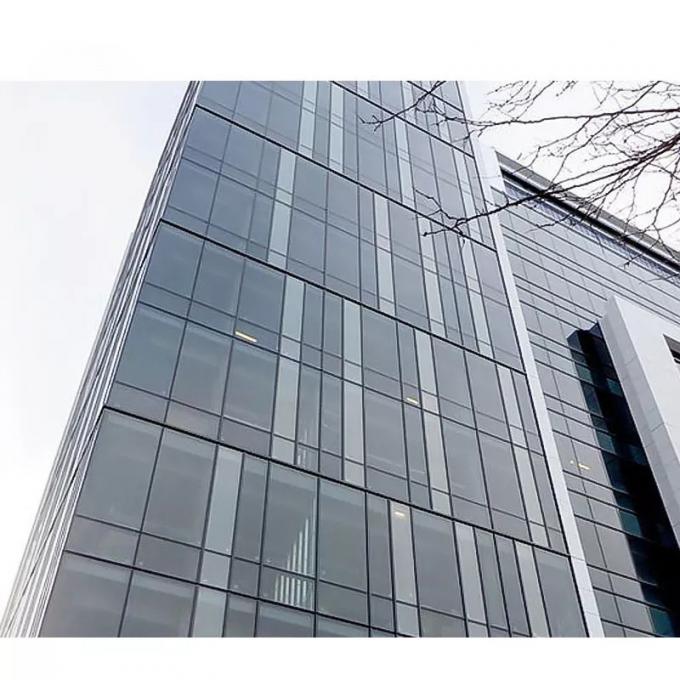 Aluminum Frame Double Glass Curtain Wall Building Facade Panels